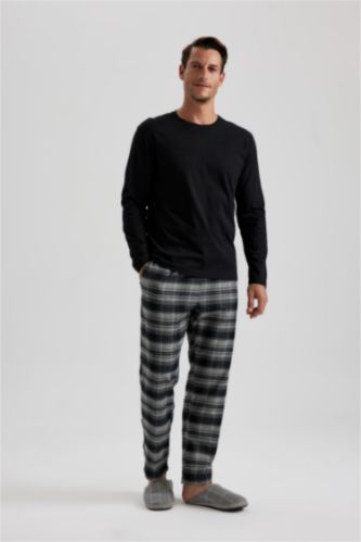 Black MAN 2 piece Regular Fit Set 2856142 | DeFacto
