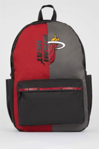 Mixed Color Man Licensed by the NBA Miami Heat Backpack 2813012 | DeFacto
