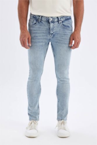 Blue MAN Carlo Skinny Fit Normal Waist Extra Narrow Leg Jeans 3147597 ...