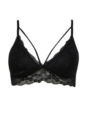 Black WOMAN Fall in Love Full Lace Bra 2836183 | DeFacto