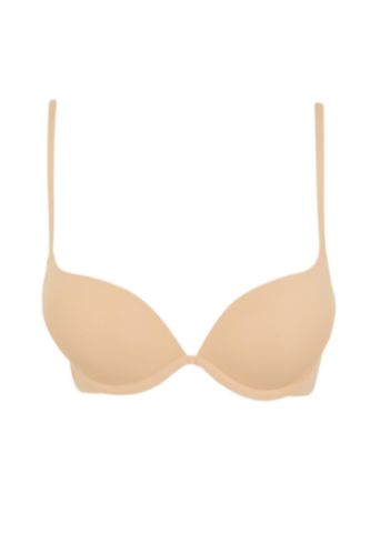 Beige WOMAN Fall in Love Extra Padded Full Push Up Bra 2996900 | DeFacto