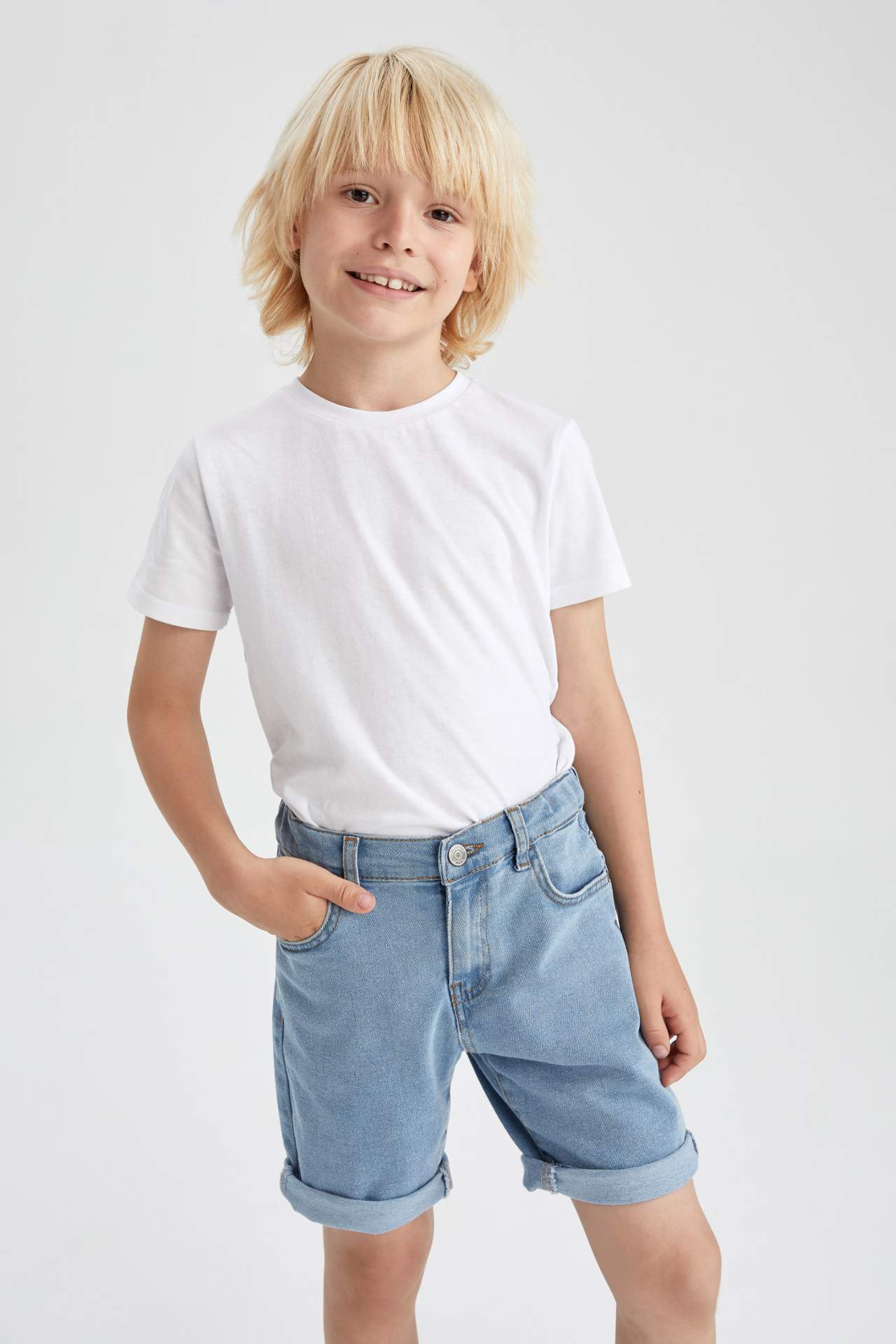 Blue Boys & Teens Boy Jean Shorts 2665401 | DeFacto