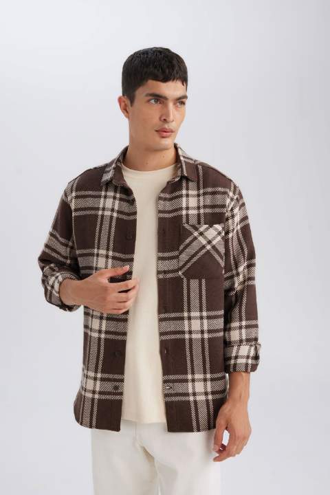 Man Shirts, Casual, Chic, Checkered Shirts for Men | DeFacto