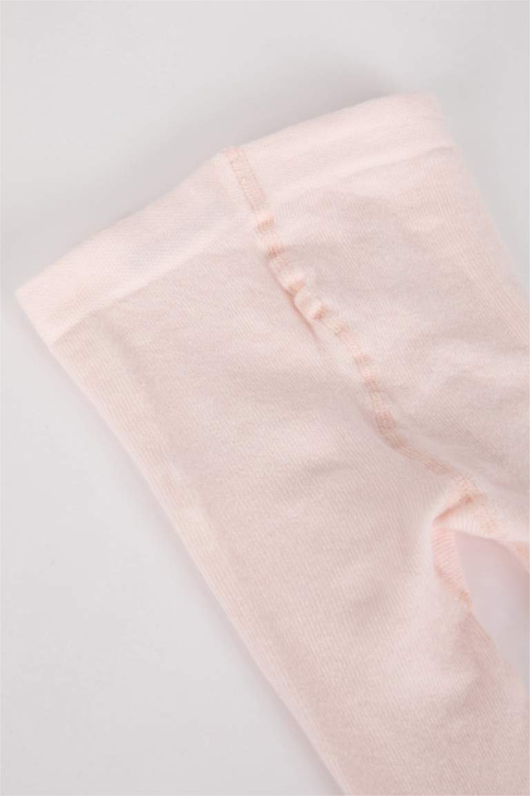 Pink BABY GIRL Baby Girl Cotton Pantyhose 2790330 | DeFacto