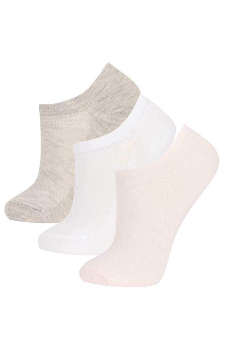 Mixed Color WOMAN Woman 3 piece Step Socks 2901141 | DeFacto