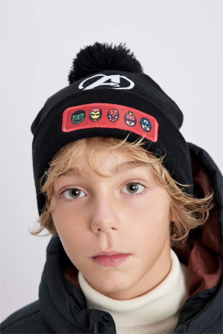 Black BOYS & TEENS Boy Avengers Beret 2843264 | DeFacto