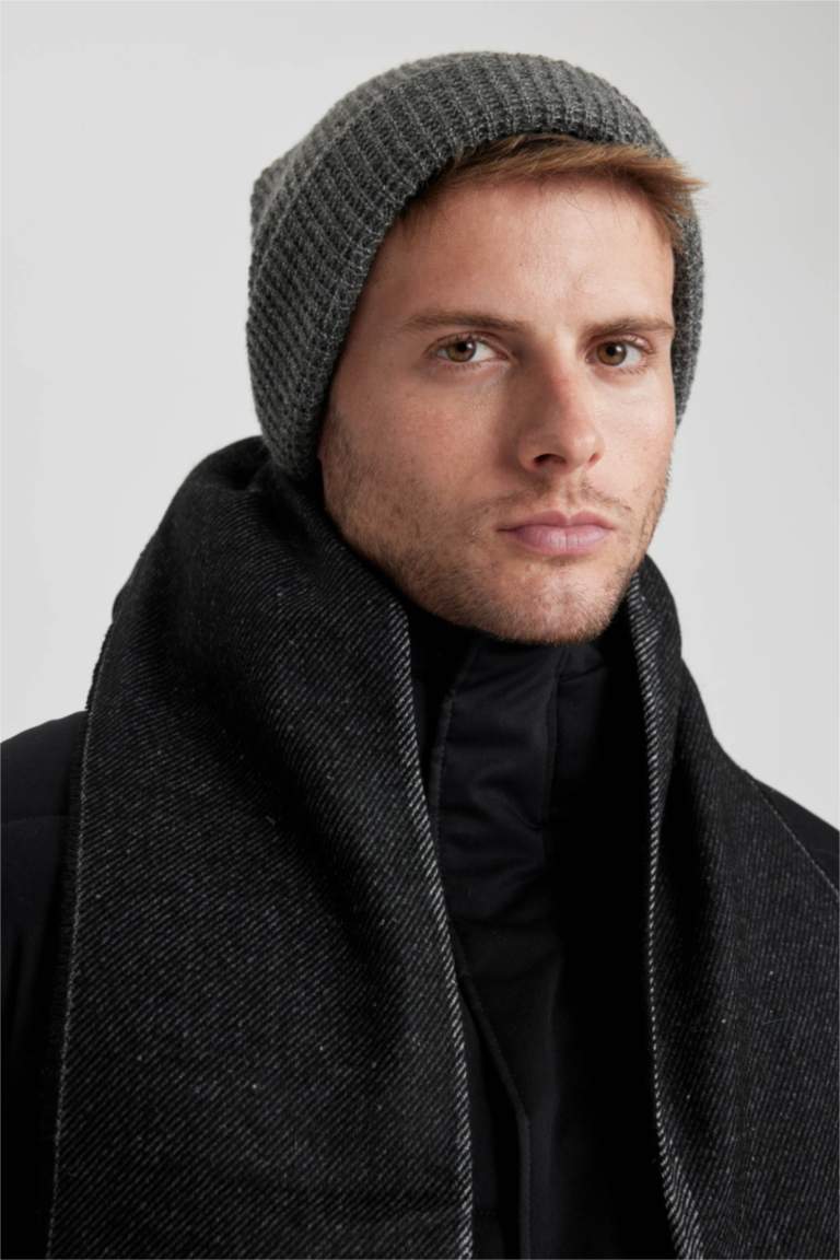 Black MAN Man Scarf 2891214 | DeFacto