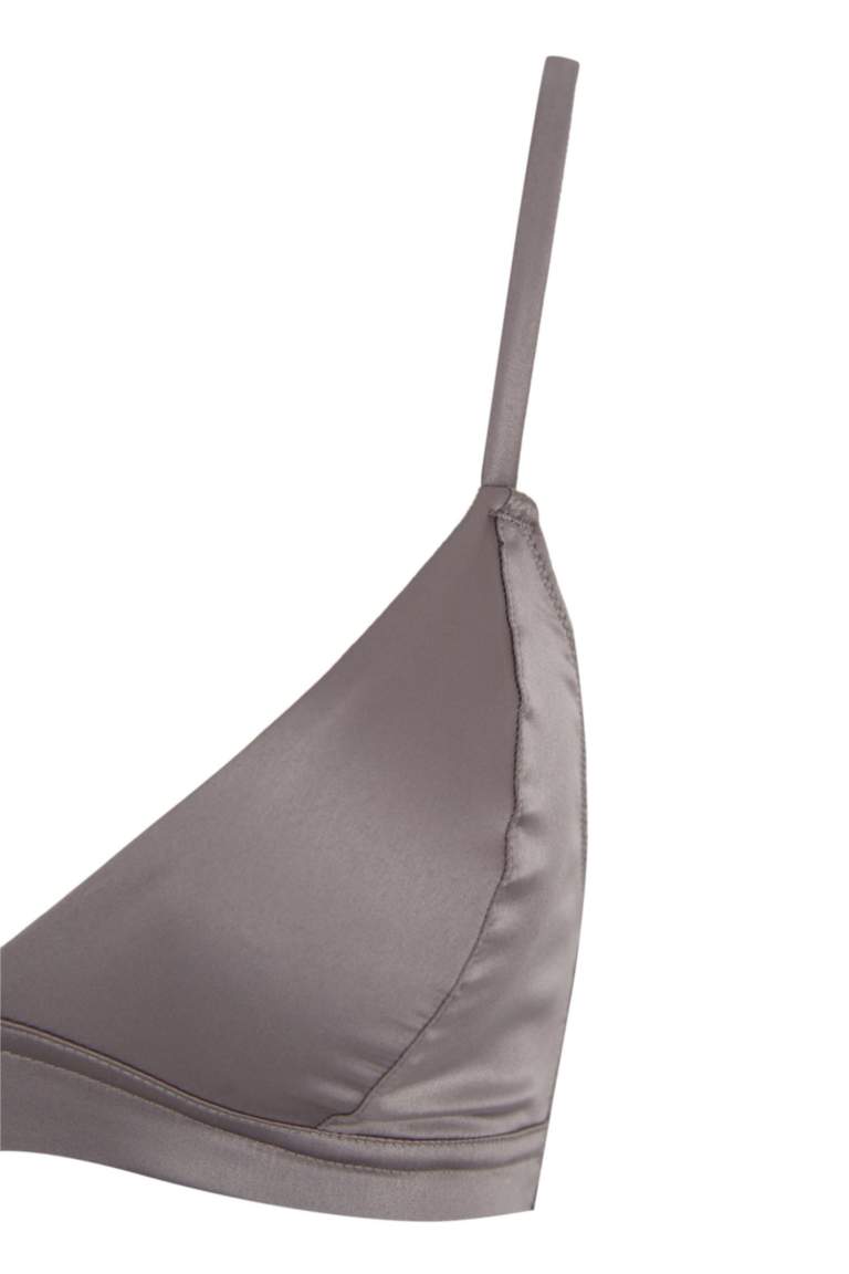 Grey Woman Fall in Love Coverless Padless Bra 2956078 | DeFacto