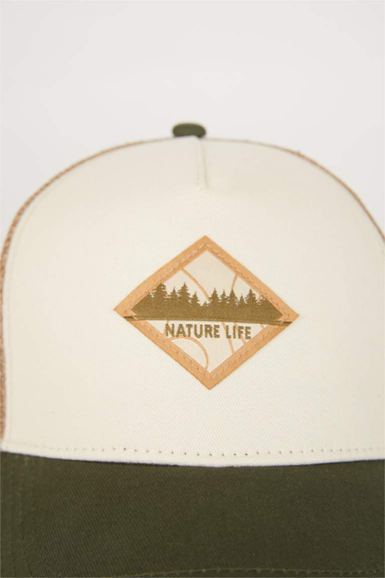 Green Man Man Label Printed Woven Baseball and Basketball Cap 3068193 ...