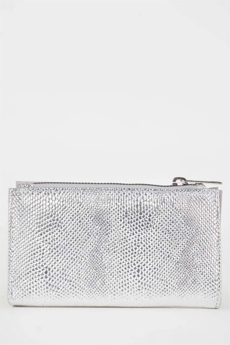 Silver Woman Woman Faux Leather Wallets 3061613 | DeFacto