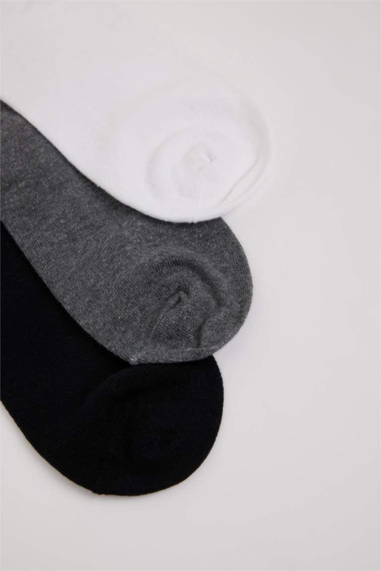 Çok Renkli Erkek Erkek 3'lü Pamuklu Soket Çorap 3199511 | DeFacto