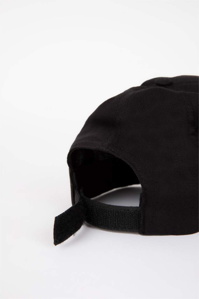 Black Man Text Printed Baseball Cap 2438107 | DeFacto