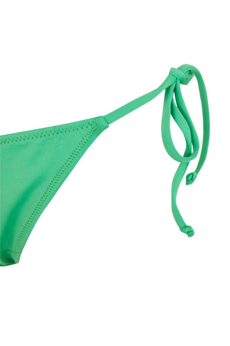 Green WOMAN Regular Fit Side Lace Ups Bikini Bottom 2408837 | DeFacto