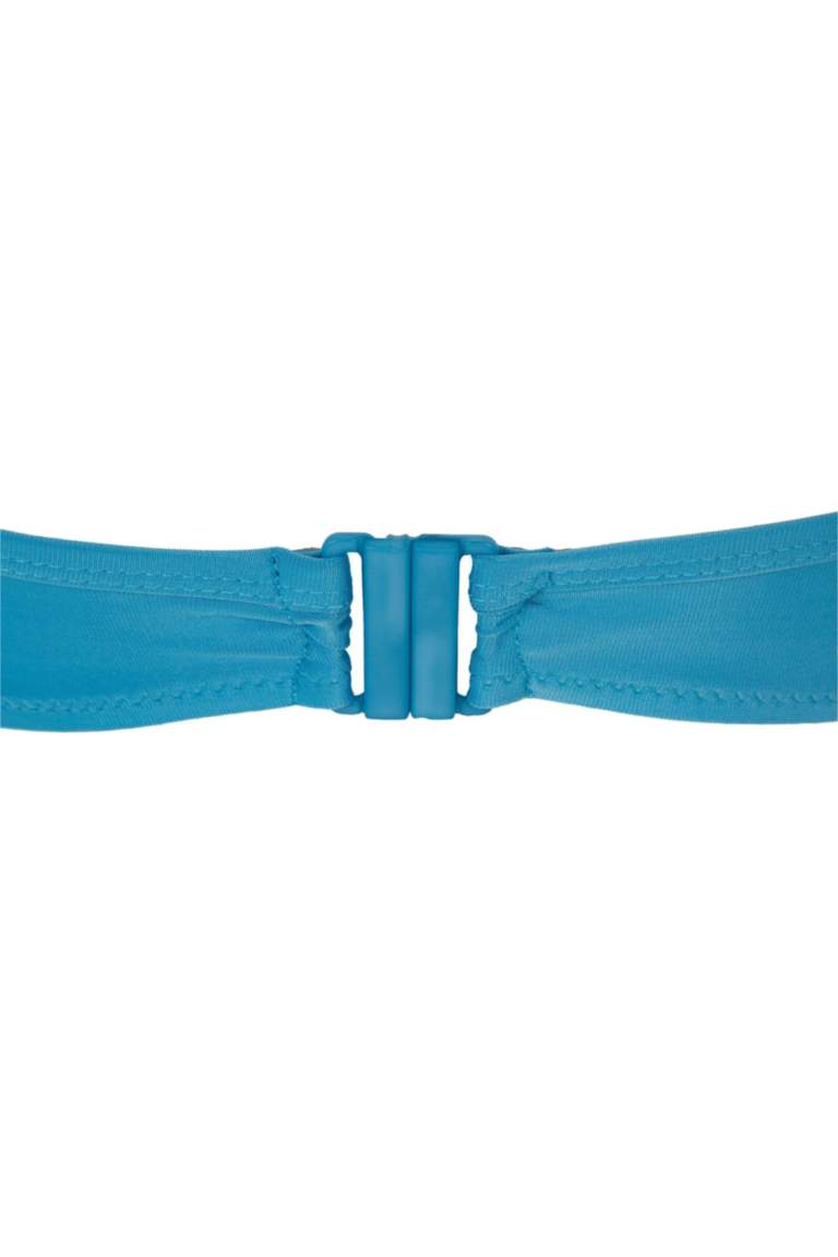 Turquoise WOMAN Strapless Frill Detail Bikini Top 2418498 | DeFacto