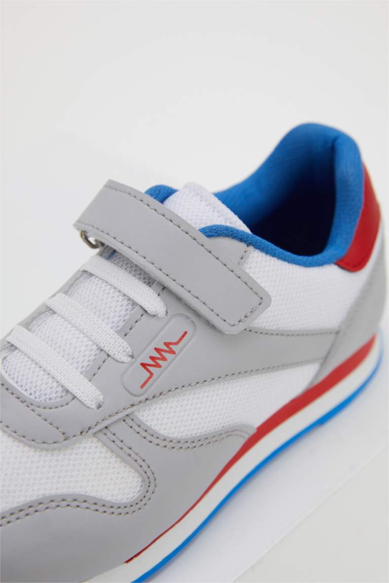 Grey BOYS & TEENS Velcro Strap Trainers 1927072 | DeFacto