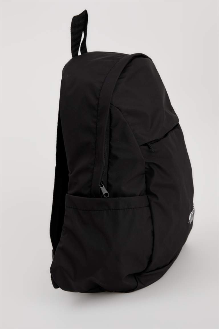 Black MAN Unisex Printed Ultra Light School Backpack 2336515 | DeFacto