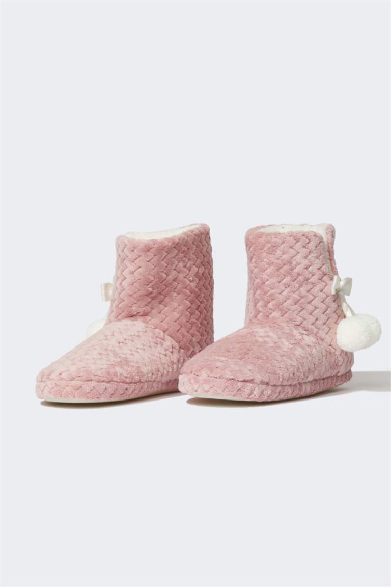 Pink Woman Woman Flat Sole Home Slipper 2555126 | DeFacto
