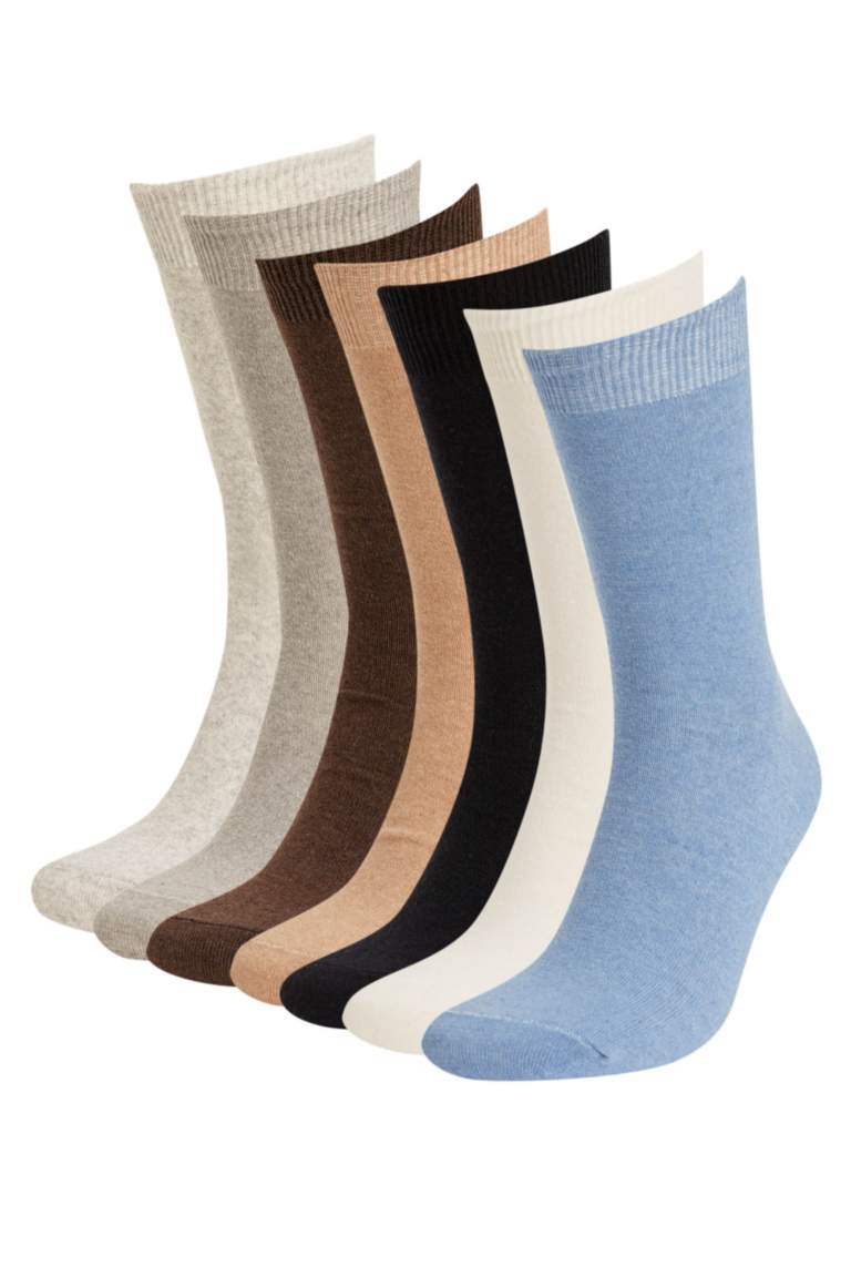 Mixed Color MAN Man 7 piece Long sock 2560532 | DeFacto