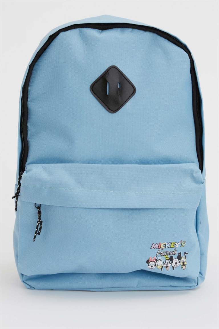 Blue GIRLS & TEENS Girl's Mickey Mouse Licensed Backpack 2332364 | DeFacto
