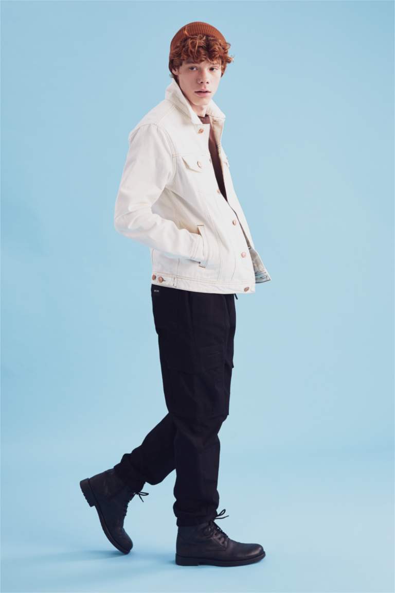 Black MAN Oversize Fit Tie Waist Joggers 2400661 | DeFacto