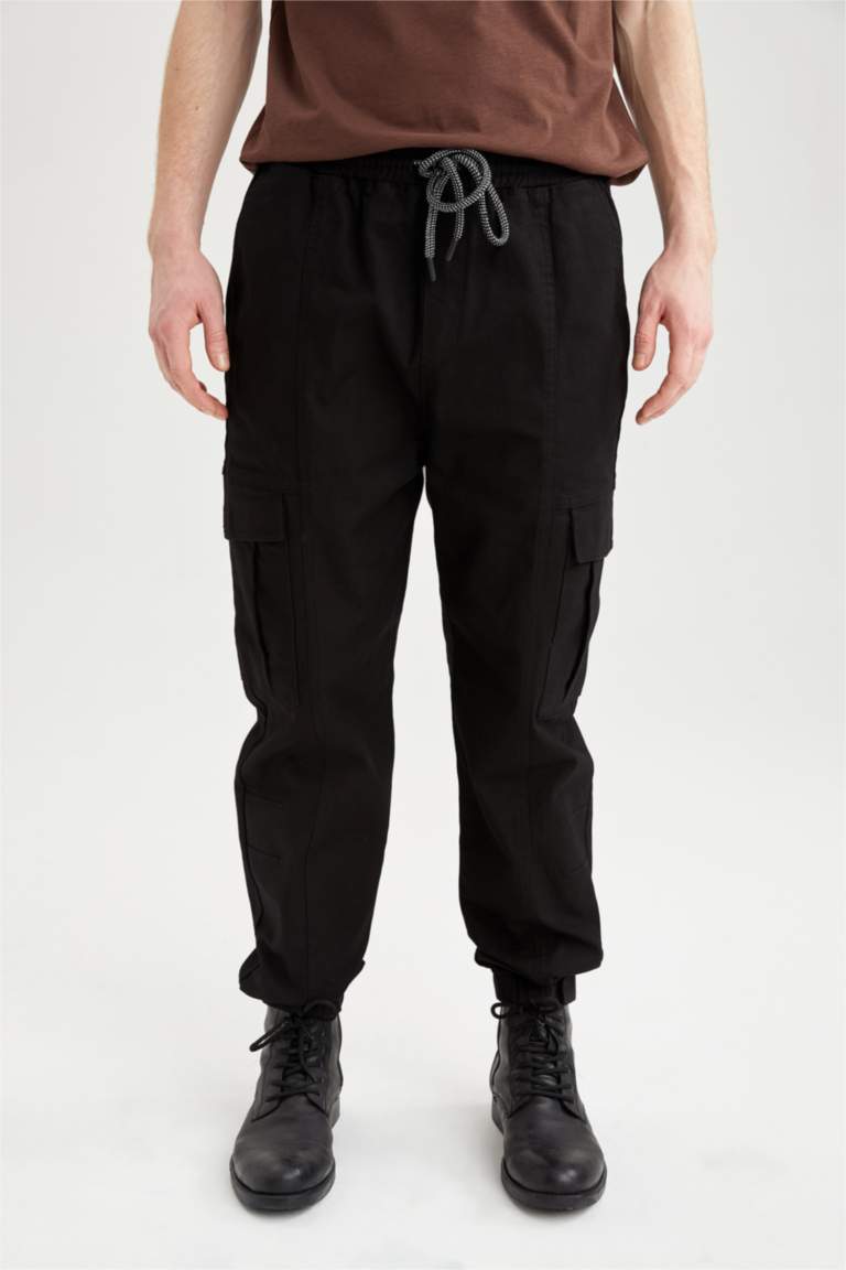 Siyah Erkek Kargo Jogger Pantolon 2400661 | DeFacto