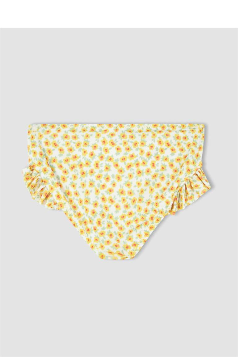 White GIRLS & TEENS Girl Patterned Flexible Bikini Set 2464535 | DeFacto