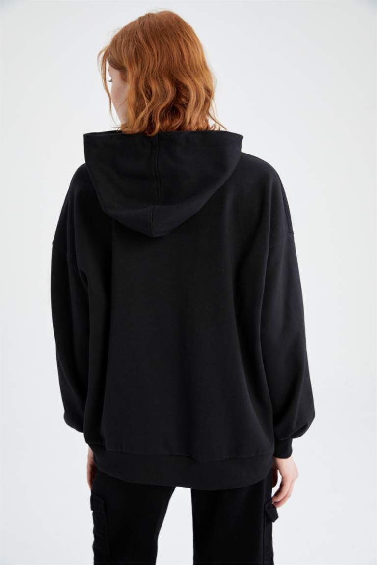 Чорний Жіночий Світшоти 2370245 | DeFacto