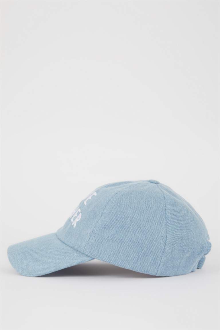Indigo WOMAN Woman Cotton Hat 2418220 | DeFacto