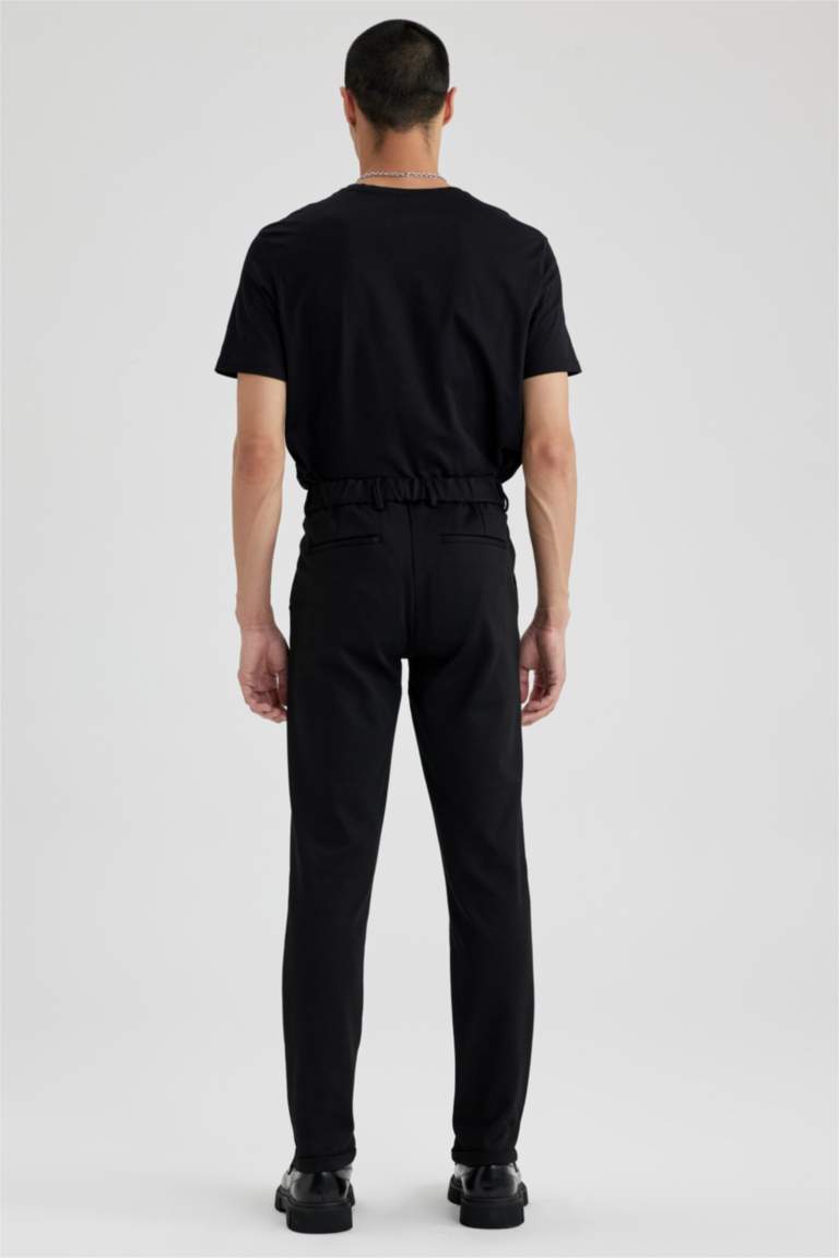 Black MAN Jogger Fit Basic Chino Pants 2765590 | DeFacto