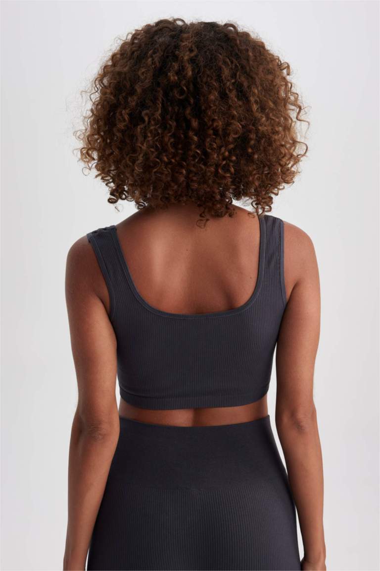 Anthracite WOMAN Sports Bra Bra 2631374 | DeFacto