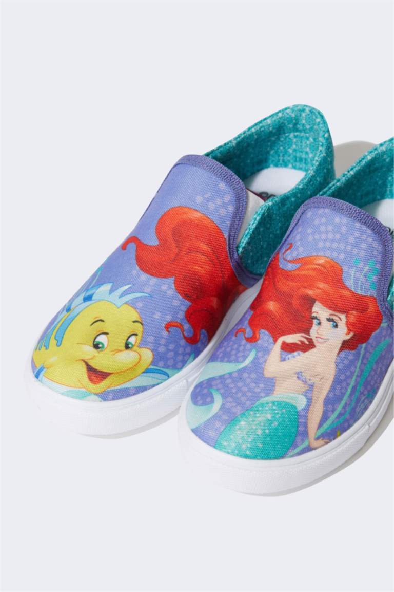 Purple Girls & Teens Disney Princess Print Colour Block Trainers ...