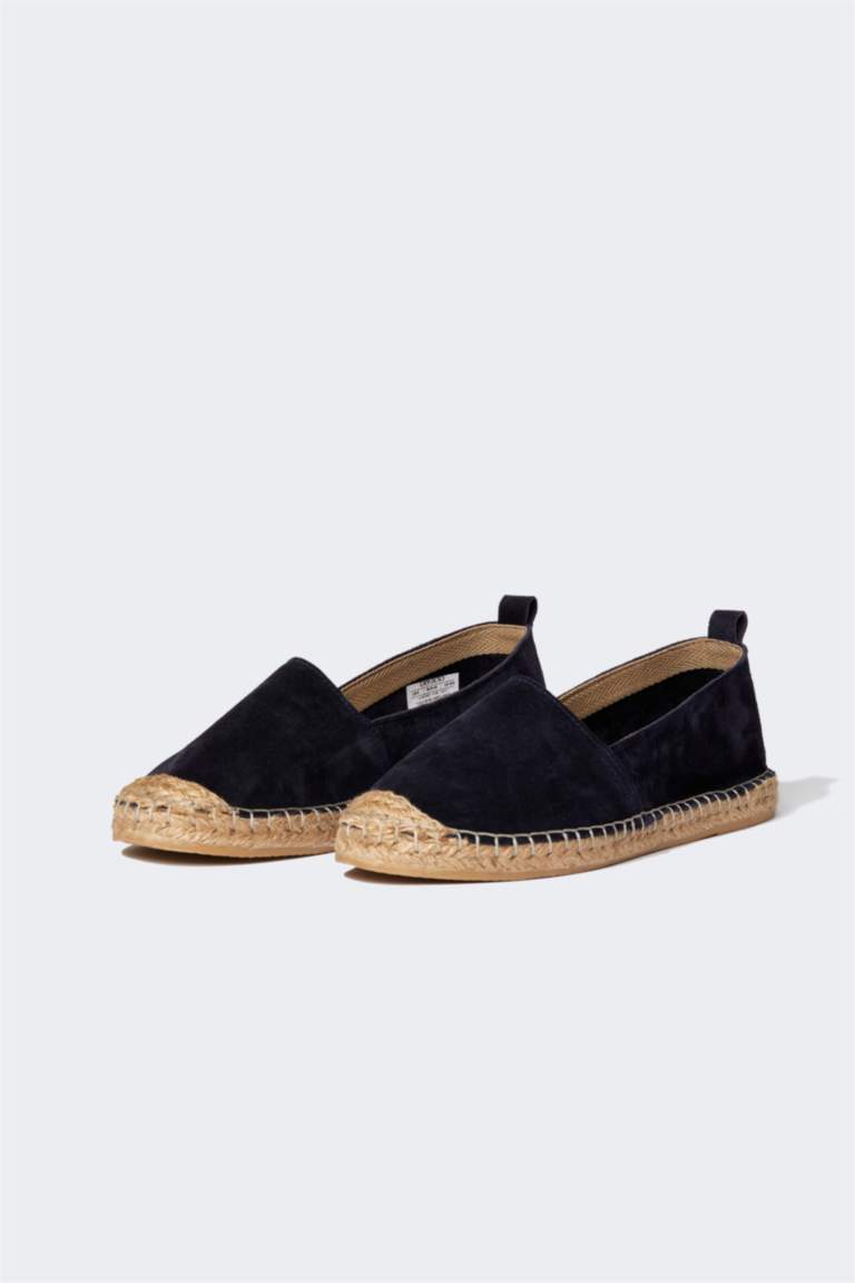 Navy WOMAN Suede Sand Shoes 2425228 | DeFacto