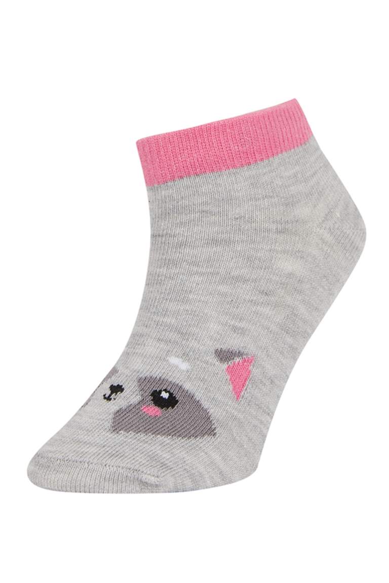 Mixed Color GIRLS & TEENS Girls' Cotton 3 Pack Short Socks 2457744 ...