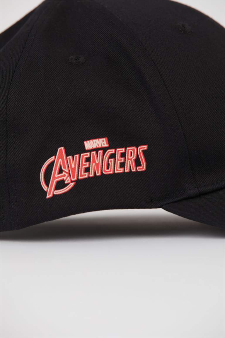 Black Man Man Cotton Embroidered Avengers Hat 2453199 | DeFacto