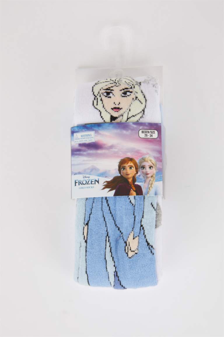 Mixed Color Girls & Teens Girl Frozen Licensed Long sock 2442405 | DeFacto