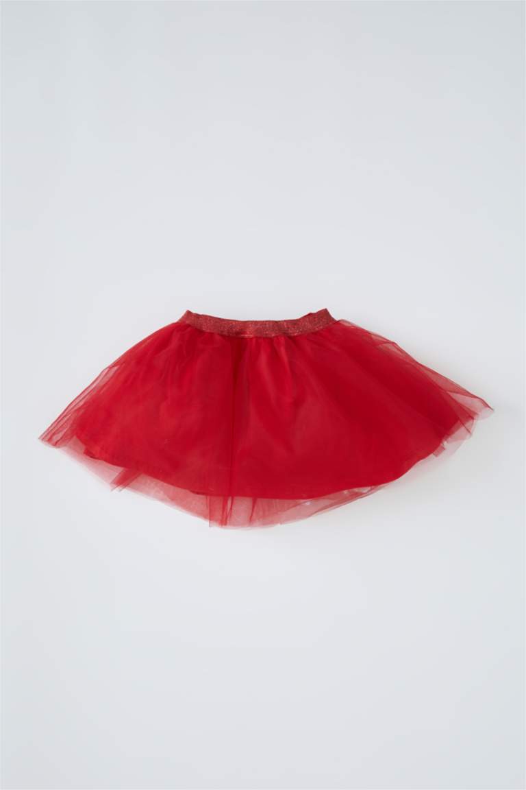 Red BABY GIRL Regular Fit Tulle Skirt 2442533 | DeFacto