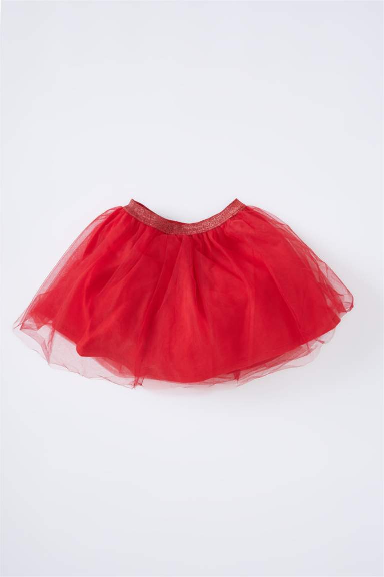 Red BABY GIRL Regular Fit Tulle Skirt 2442533 | DeFacto
