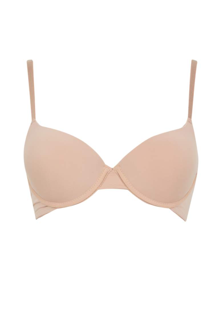 Black Woman 2 Pack Strappy Padded Micro Bra 2505776 | DeFacto