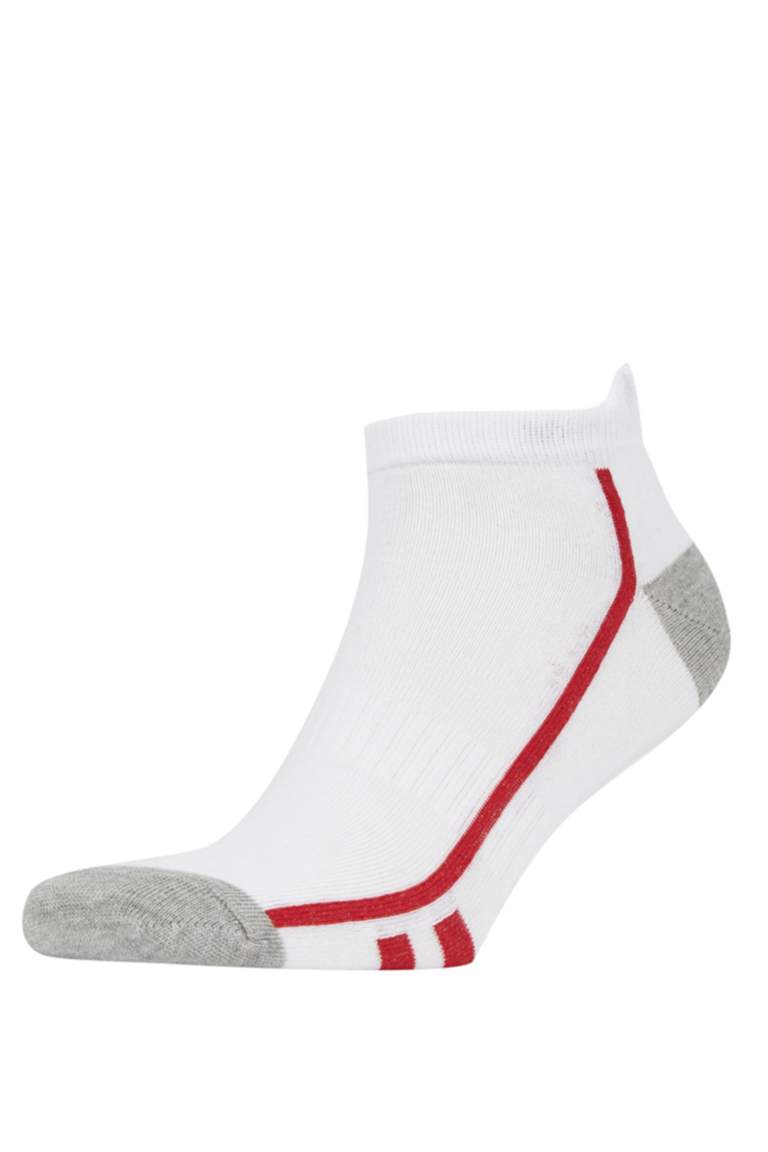 White Man Men 12-Pack Cotton Booties Socks 2510202 | DeFacto