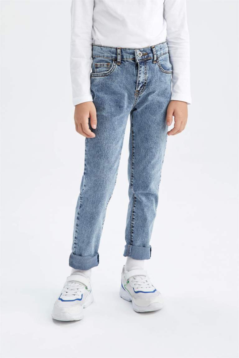 Navy BOYS & TEENS Boy Jeans 2529671 | DeFacto
