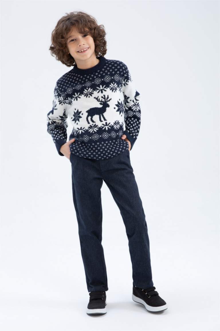 Lacivert Erkek Çocuk - Genç Erkek Erkek Çocuk Yılbaşı Temalı Bisiklet ...