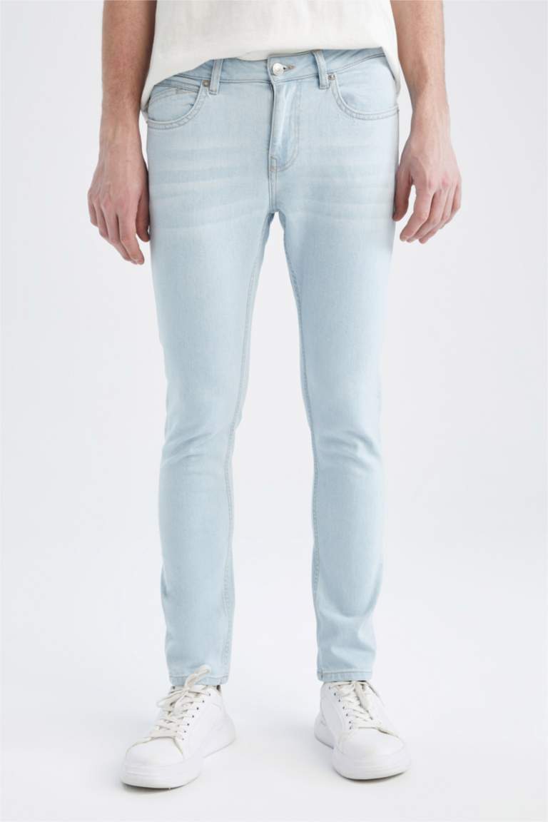 Blue MAN Carlo Skinny Fit Extra Slim Fit Normal Waist Jeans 2527792 ...
