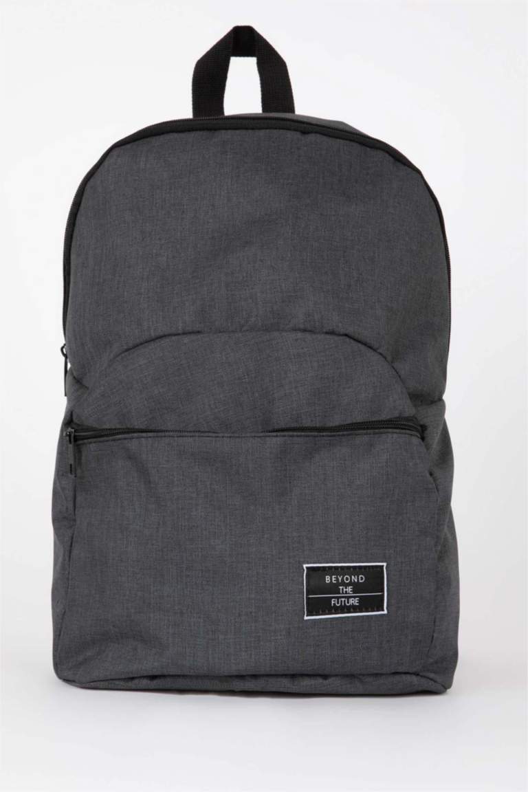 Anthracite Man Backpack 2547185 | DeFacto