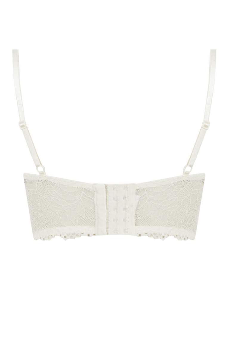 Ekru Kadın Fall in Love Dantel Detaylı Dolgulu Push Up Bra 2648626 ...