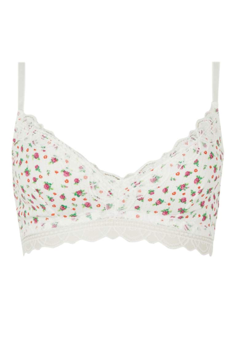 Écru FEMME Soutien gorge Dentelle détaillée 2558094 | DeFacto