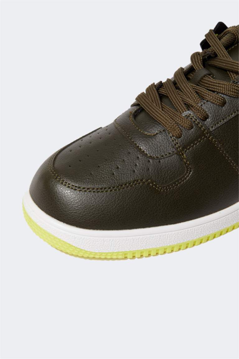 Kaki HOMME Baskets PU 2630841 | DeFacto