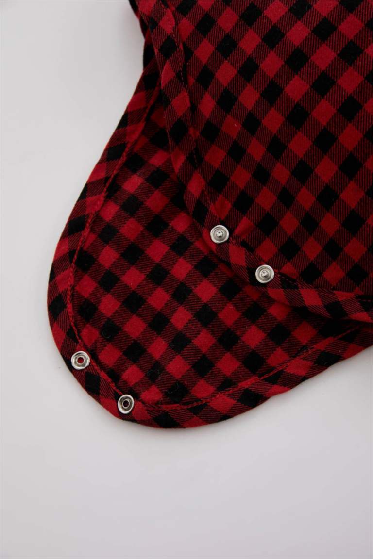 Red BABY BOY Baby Boy Long Sleeve Long Sleeve Snap Body 2678681 | DeFacto