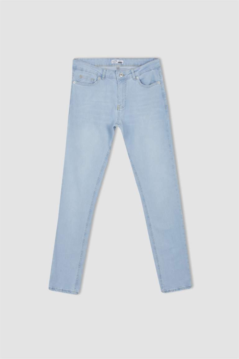 Blue MAN Pedro Slim Fit Normal Waist Slim Leg Jeans 2657468 | DeFacto
