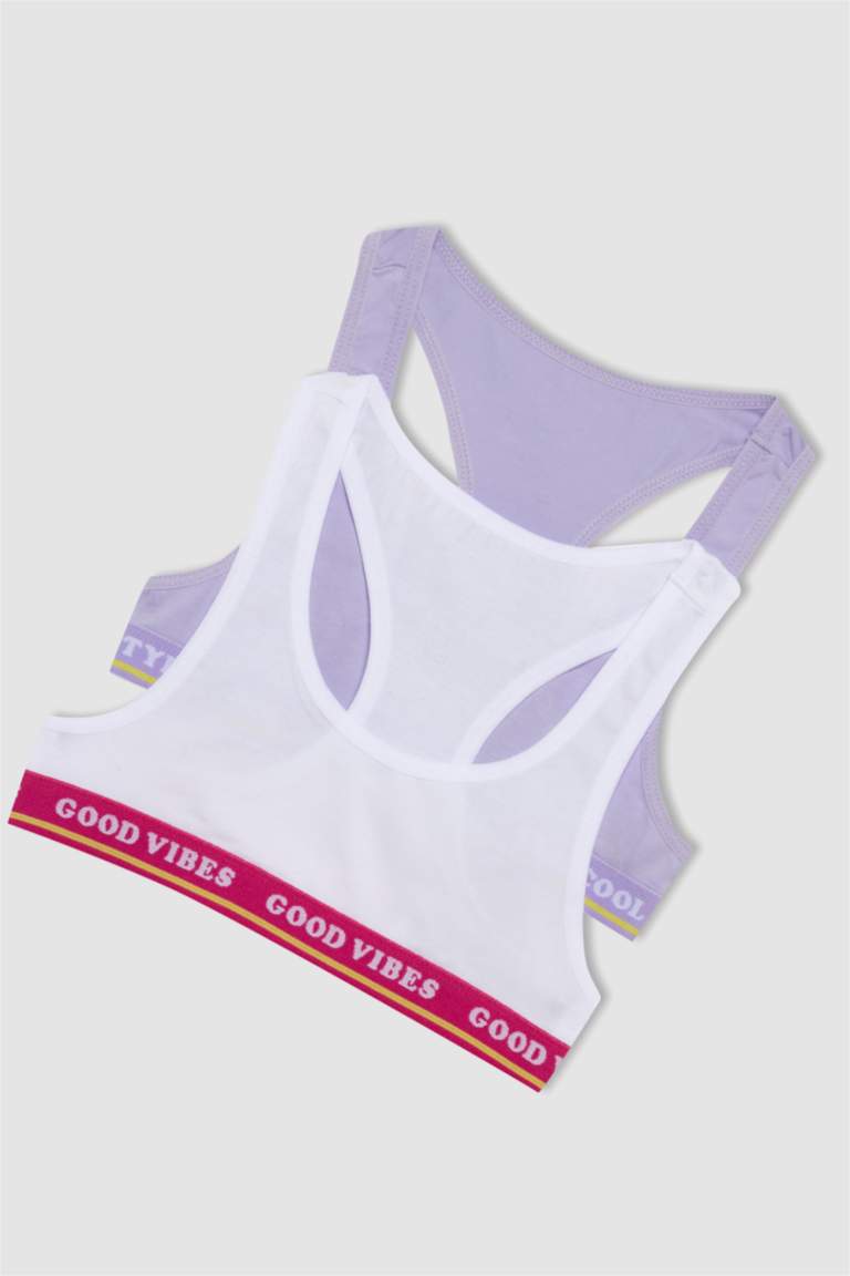 Purple GIRLS & TEENS 2 piece Regular Fit Bra 2675150 | DeFacto