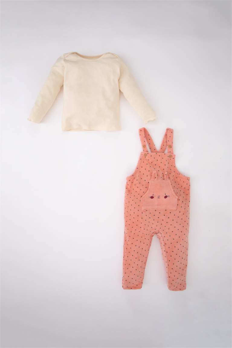 Ecru BABY GIRL 2 piece Regular Fit Envelope Neck Polka Dot Set 2682887 ...